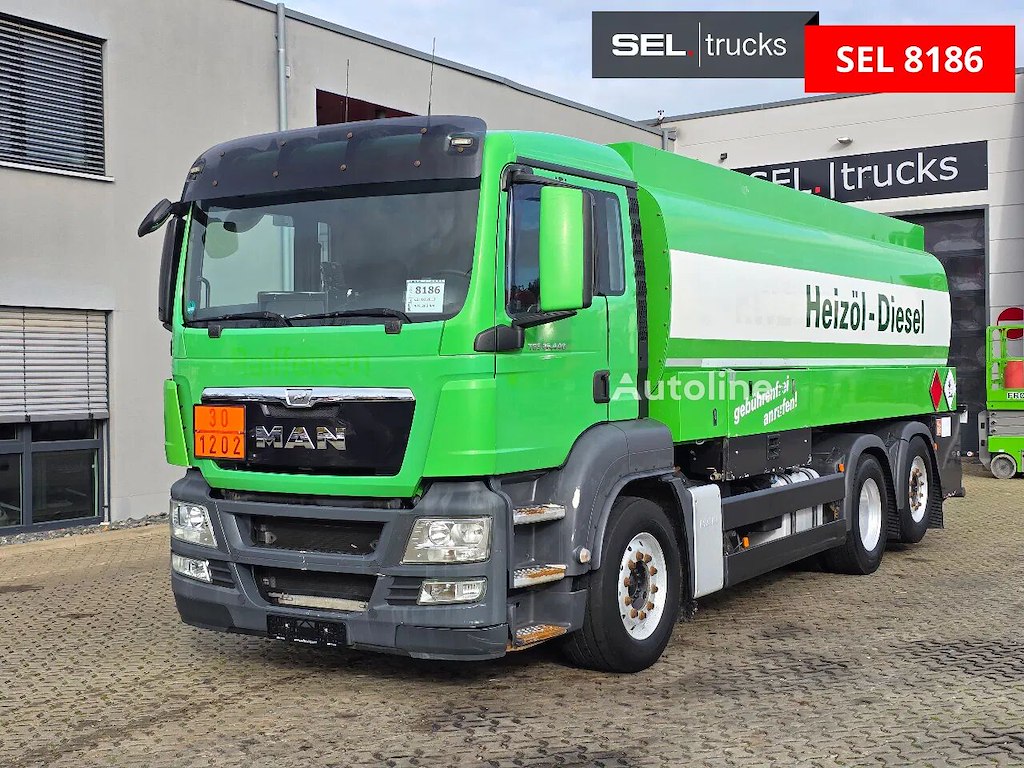 MAN TGX 26.440 6X2-2 LL ZF Intarder / Alu-Felgen / 3 Kammern / ADR A autocisterna za gorivo