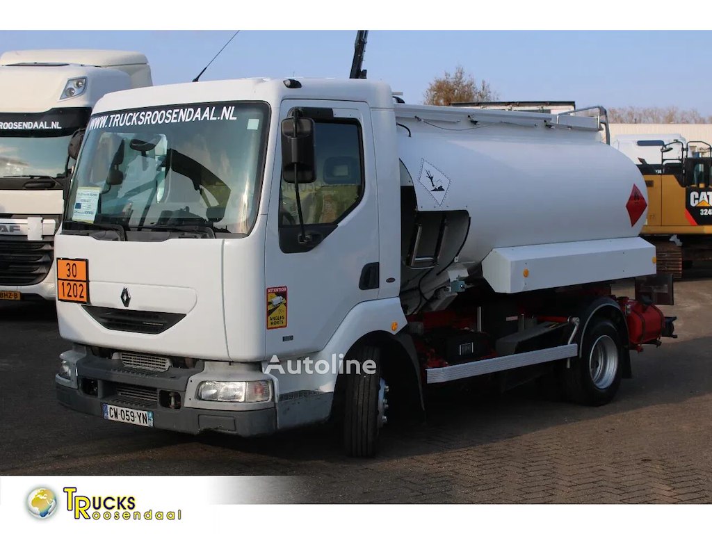 Renault Midlum 250 + 2 COMP + 6180liter + euro 2 + manual autocisterna za gorivo