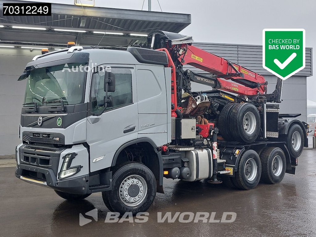 Volvo FMX 540 FMX 6X6 6x6 Palfinger Epsilon S260L87 wood crane Holztra kamion za prevoz drva