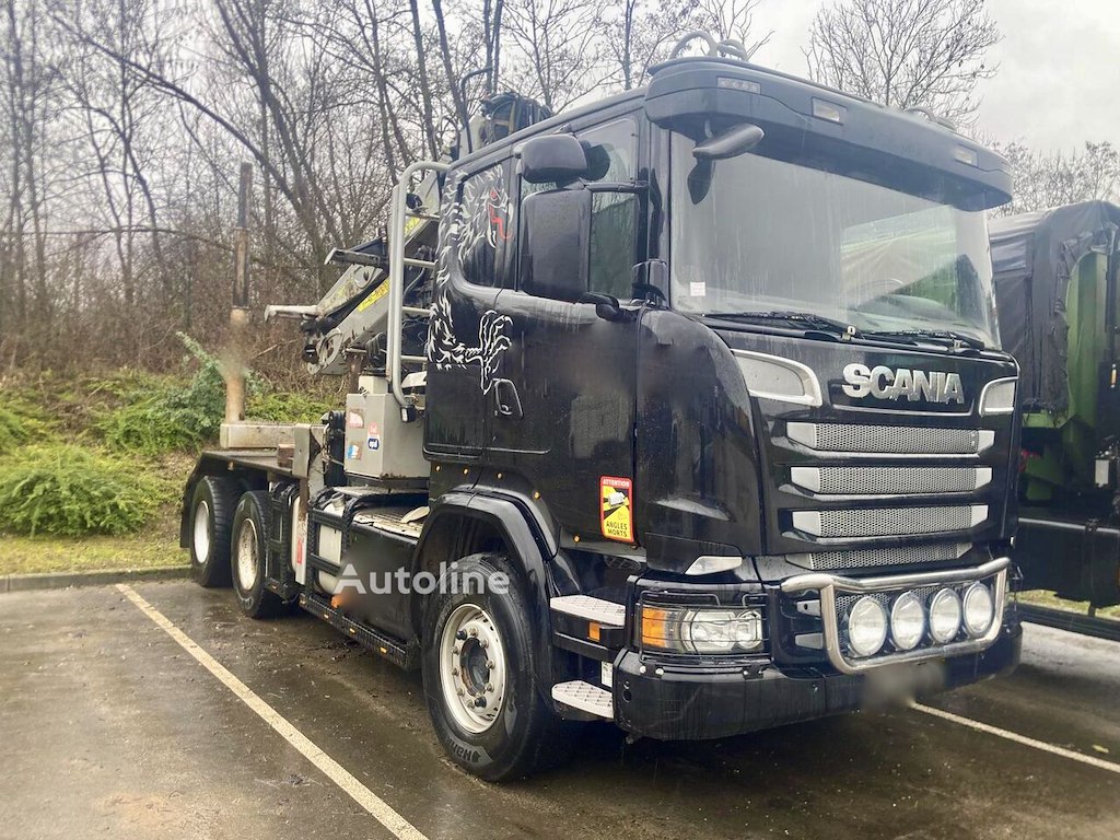 Scania R580 kamion za prevoz drva