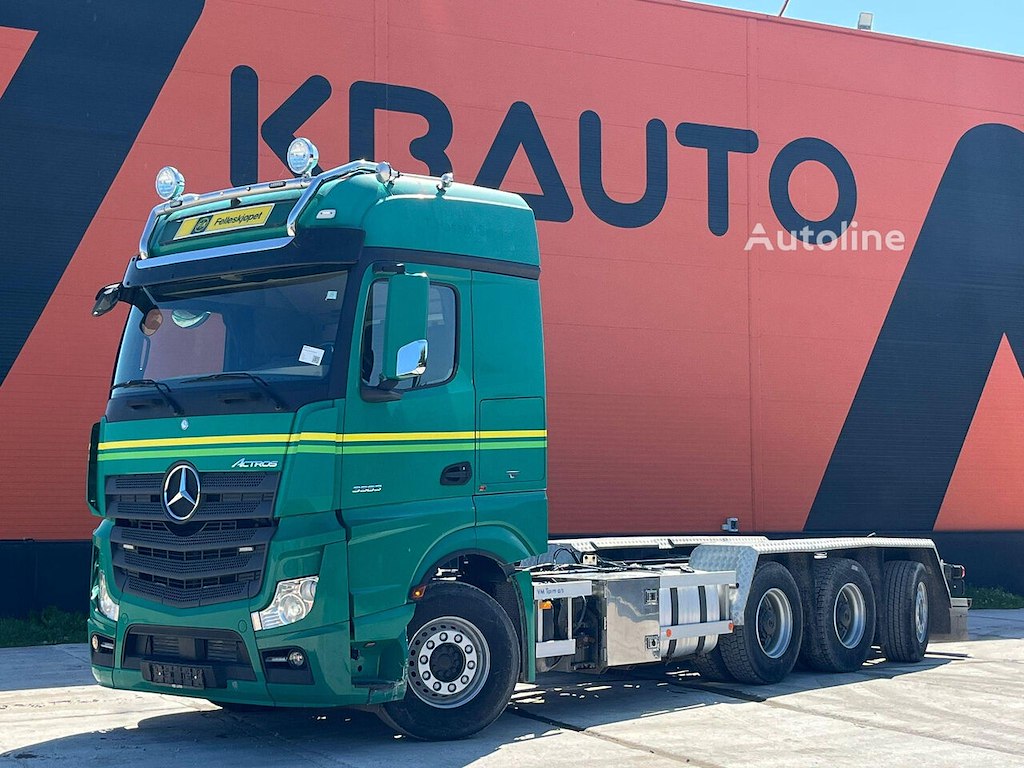 Mercedes-Benz Actros 3563 8x4*4 RETARDER / CHASSIS L=7350 mm vozilo za prevoz kontejnera
