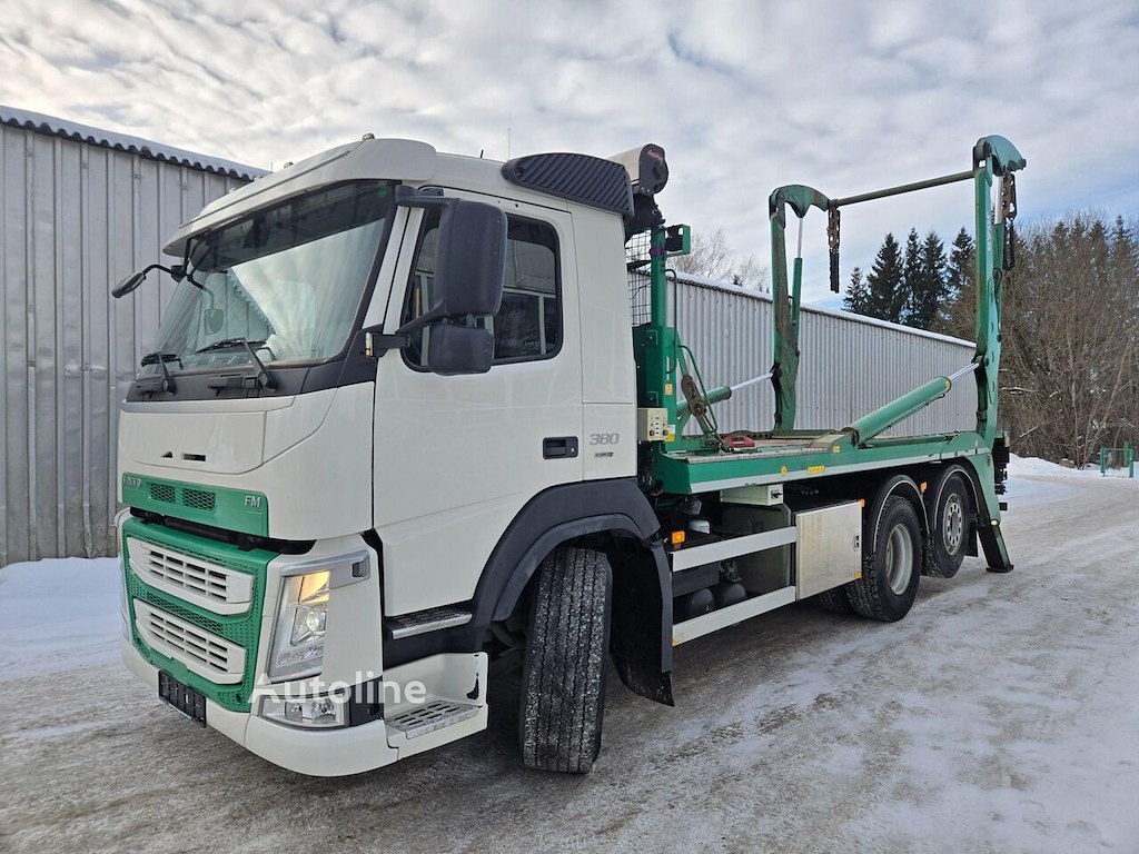 Volvo FM380 6X2 JOAB 2 CONTAINER kamion autopodizač kontejnera