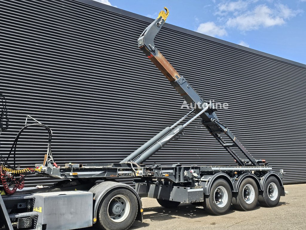 Van Bouwel 25T HOOKLIFT / ABROLKIPPER / LIFT AXLE poluprikolica sa kukom za podizanje