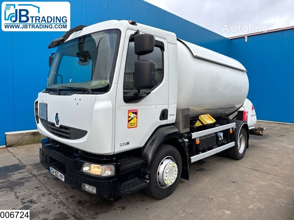 Renault Midlum 220 EURO 5, 10505 Liter, LPG GPL, Gastank, Telma kamion za transport gasa