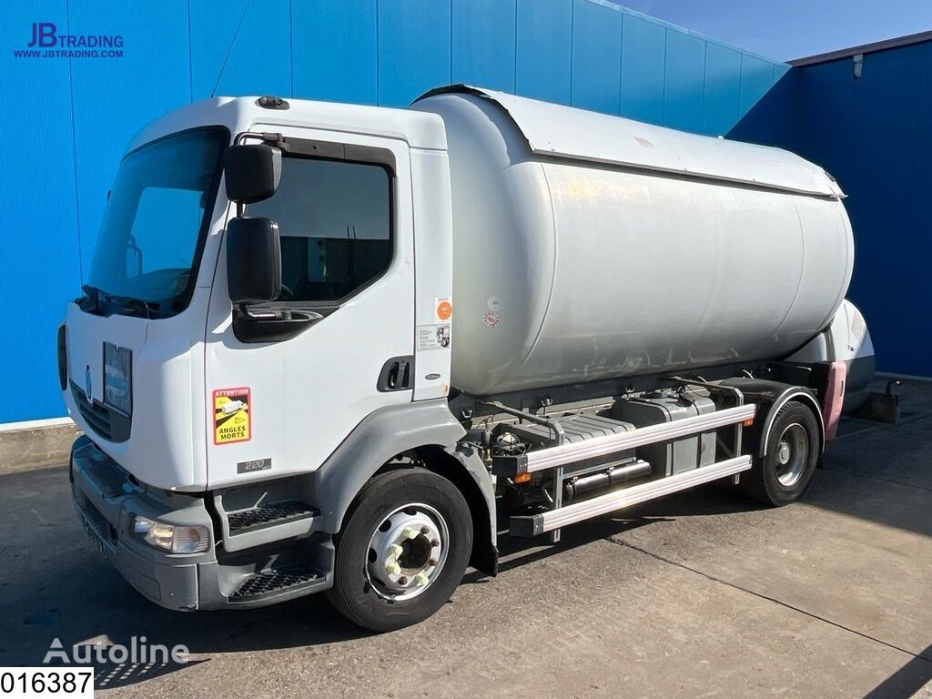 Renault Midlum 220 14995 Liter, LPG GPL, Gastank, Steel kamion za transport gasa