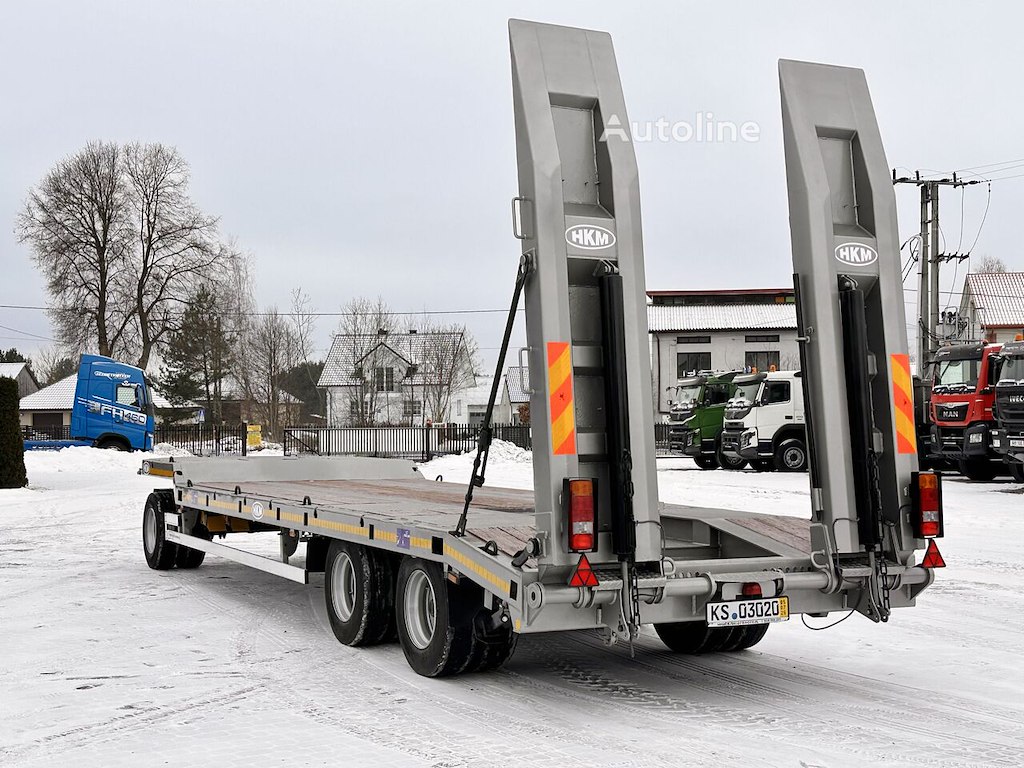 Meiller HKM / LOW LOADER TRAILER / GERMAN TRAILER / 2013 prikolica za građevinske strojeve