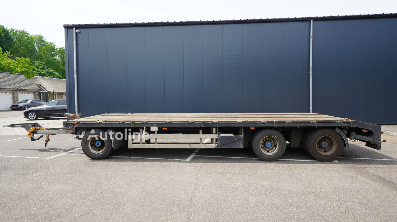 GS Meppel Flatbed trailer twist locks prikolica platforma