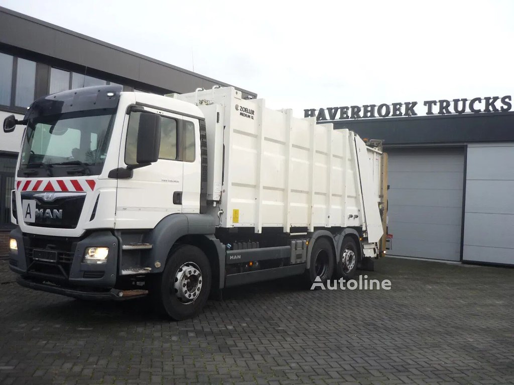 MAN TGS 26.320 6x2-4 euro 6 Garbage box Zoeller Medium XL 21.5 kamion za smeće