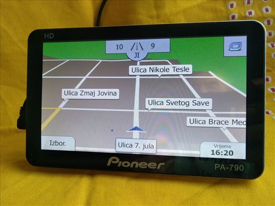 velika 7 inča gps pioneer -nove mape, auto,kamion