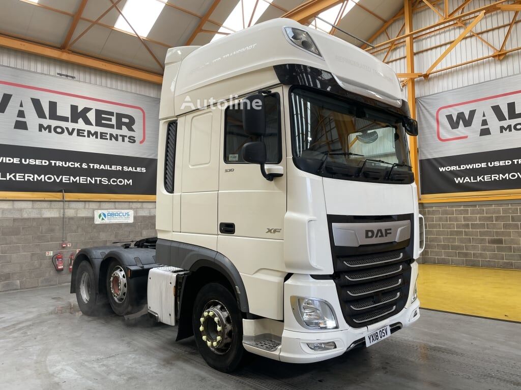 DAF XF106 530 SUPERSPACE *EURO 6* 6X2 TRACTOR UNIT – 2018 – YX18 OSV tegljač