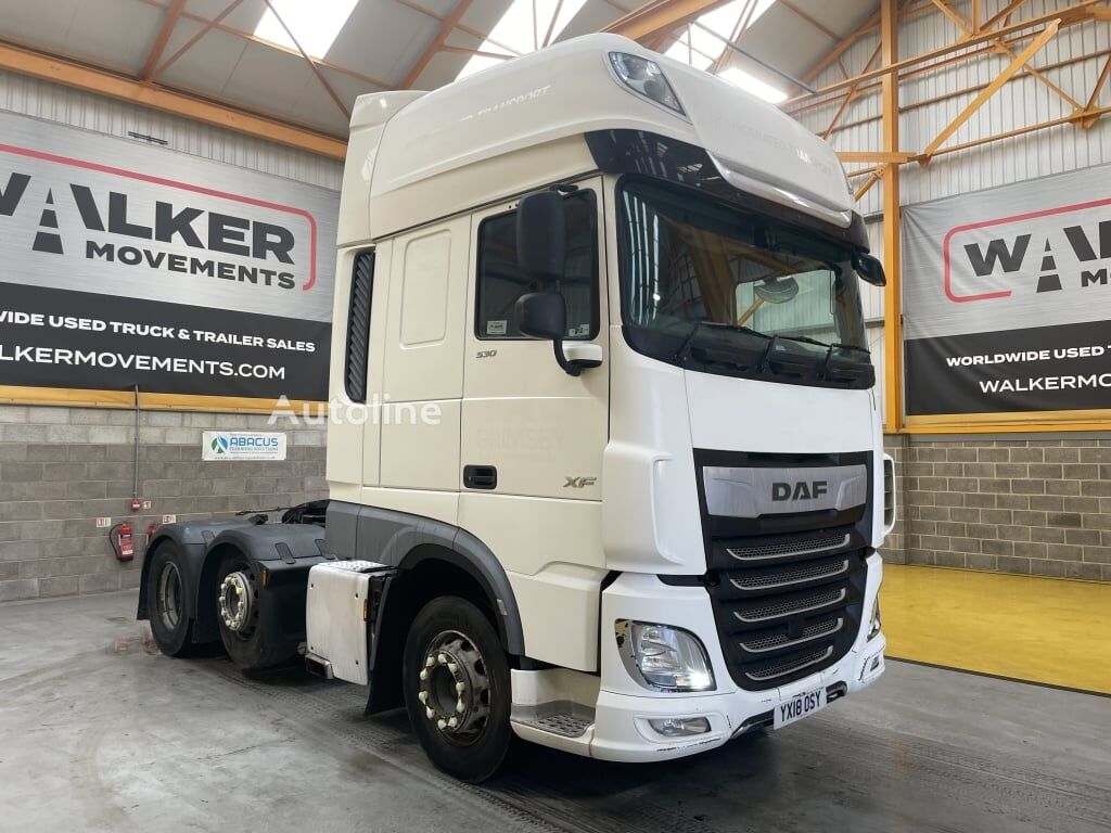 DAF XF106 530 SUPERSPACE *EURO 6* 6X2 TRACTOR UNIT – 2018 – YX18 OSY tegljač