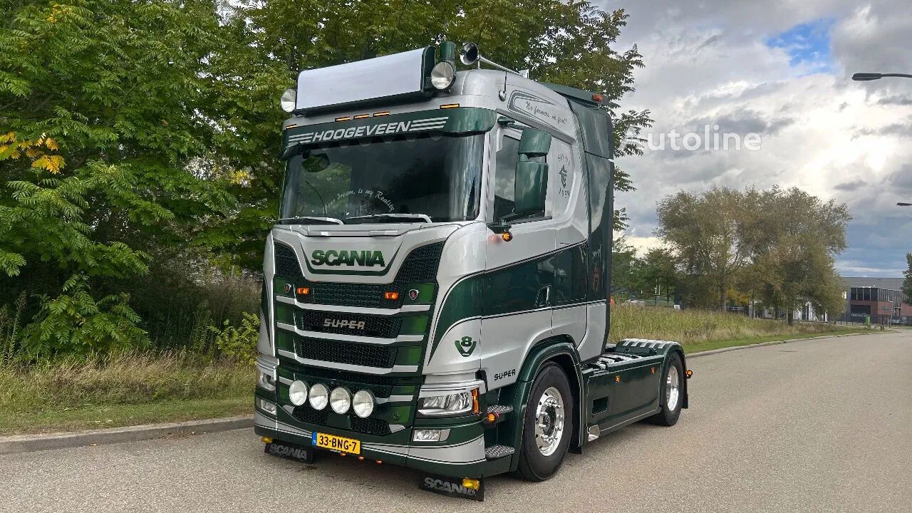 Scania S520 Full air | 6 baloons | pto | retarder | special interior tegljač