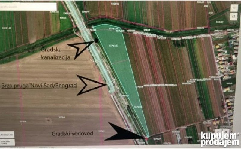 Jana Bota Stara Pazova Širi centar 258,96 ari