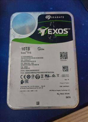 HDD Seagate Exos X16 10TB - 0 sati rada - NOV