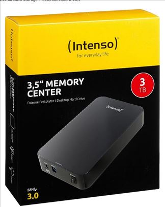 Inteso Externi hard 3TB Medianca usb 3.0