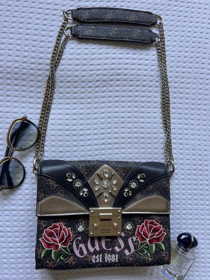 GUESS ORIGINAL sarena floral midi torba
