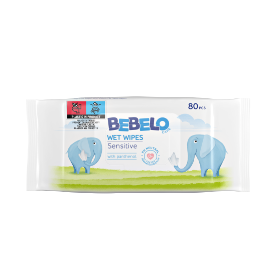 Bebelo® Vlažne maramice 80 komada