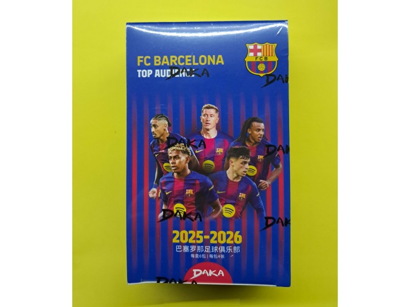 FC Barcelona Top Audience 2025-26 DAKA Blaster pack