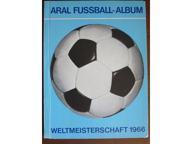PUN ALBUM ENGLESKA 1966 ARAL FIFA SVETSKO PRVENSTVO