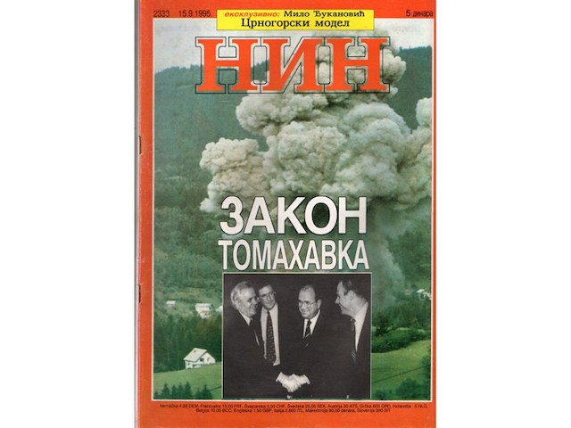 NIN 2333 15.09.1995