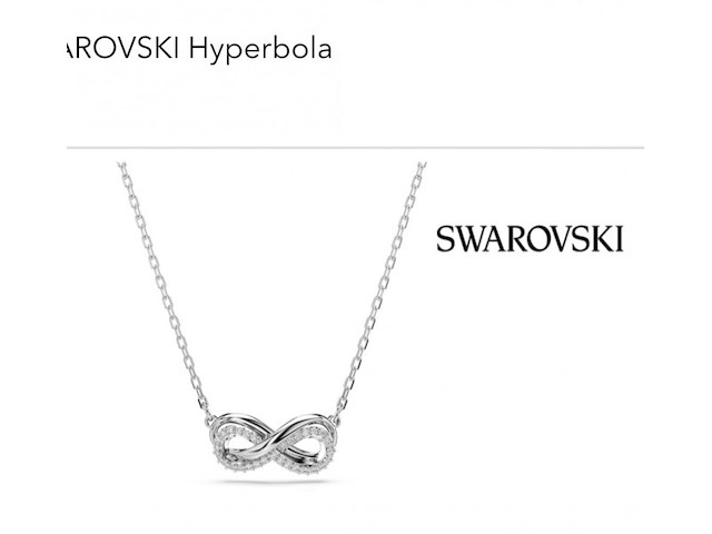 Swarovski ogrlica sa priveskom Hyperbola 5687265 novo