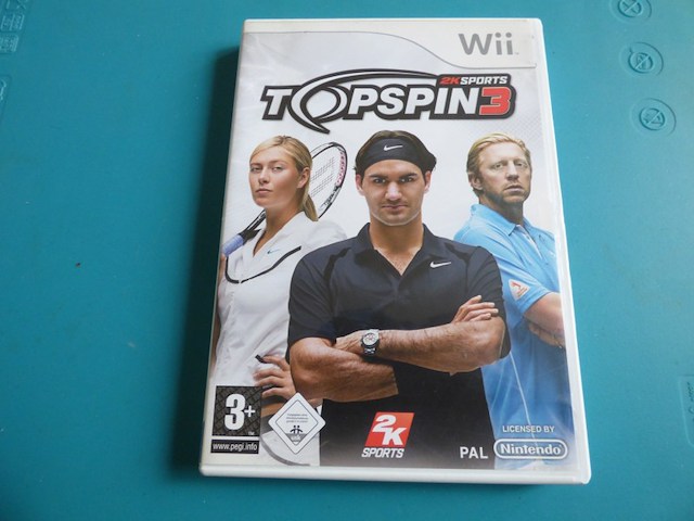 Top Spin 3 - Nintendo Wii