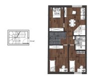 Troiposoban stan, NOVI SAD, NOVA DETELINARA