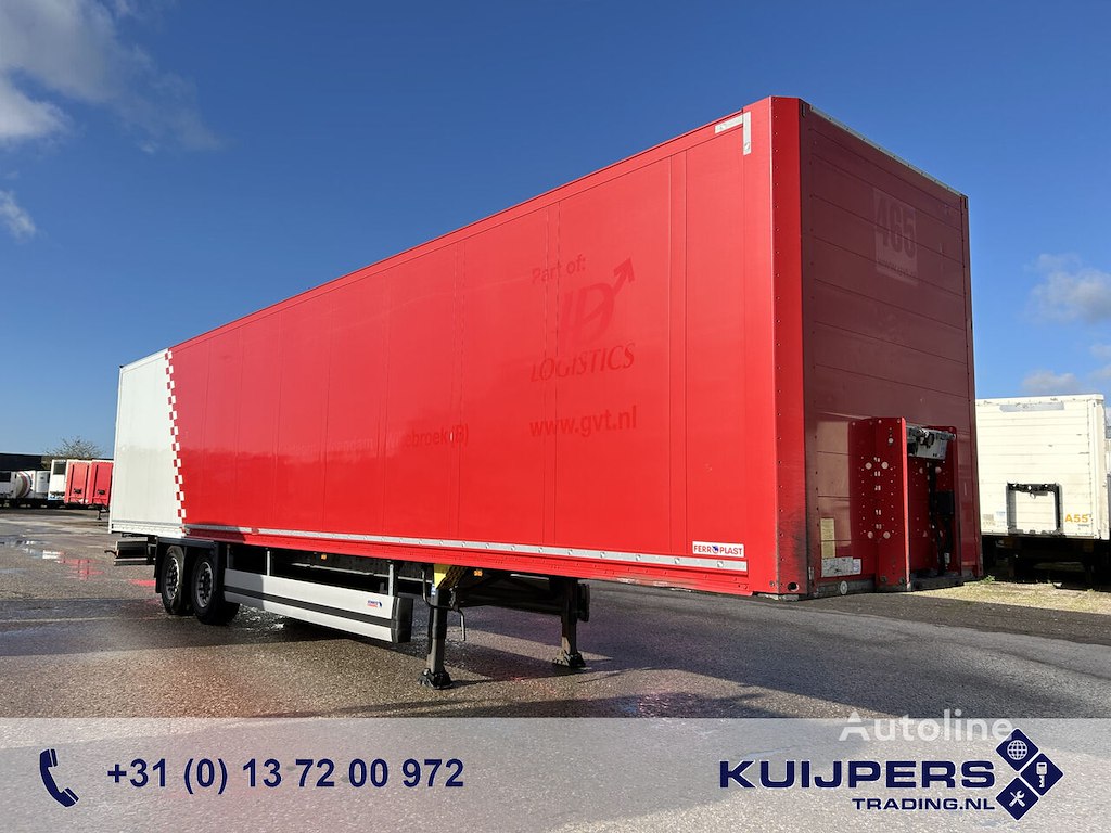 Schmitz Cargobull SCB S2 / Box Trailer furgon poluprikolica