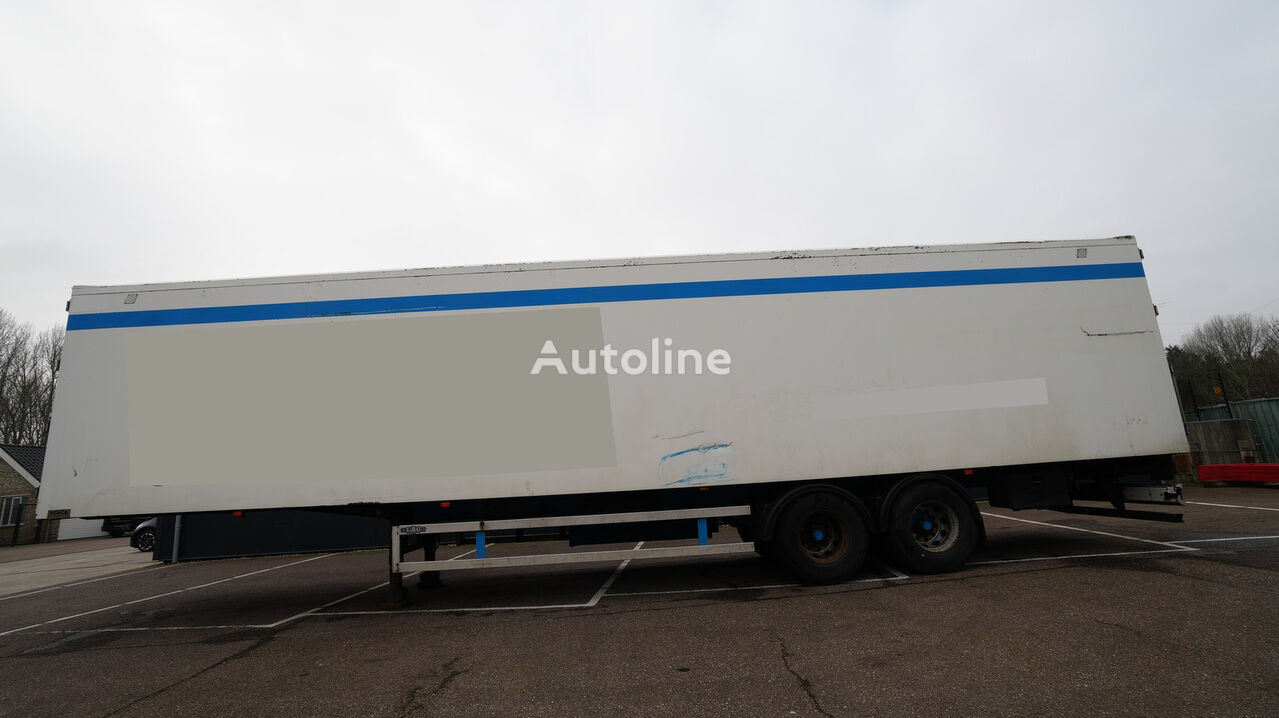 LAG Closed box trailer furgon poluprikolica