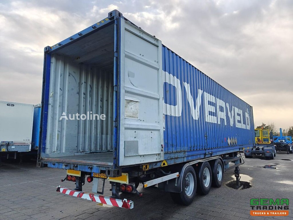 Pacton T3-007 3-axle BPW - Container chassis + 45FT HiCube Container - furgon poluprikolica