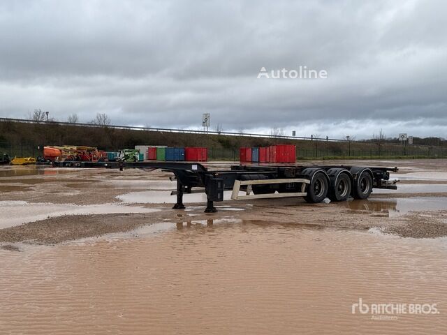 Prodaje se Asca S322DL poluprikolicu za prevoz kontejnera na aukciji