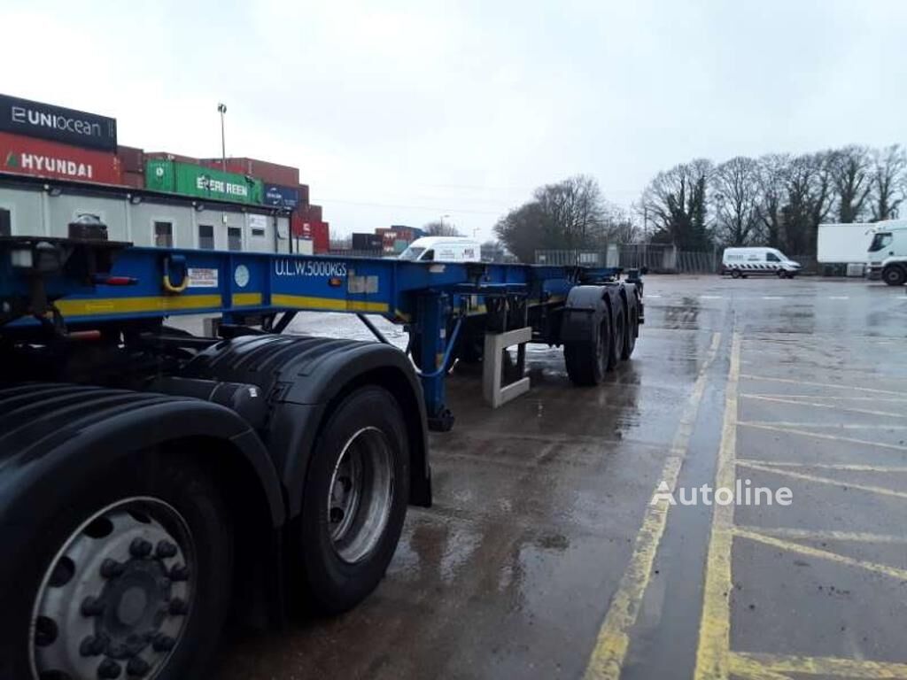 Montracon Trailer Chassis Sliding Bogie 2x 20', 30', 40' and 45' poluprikolica za prevoz kontejnera