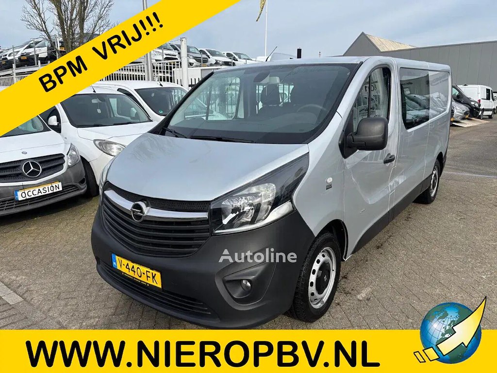 Opel Vivaro 1.6CDTI L2H1 Dubbelcabine Airco Navi Cruisecontrol Trekha kombi minibus