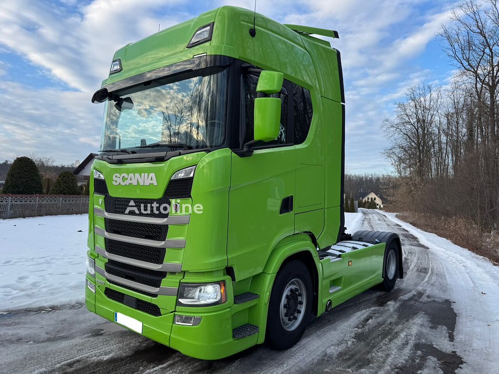 Scania S 500 Klima Postojowa Lodówka Full LED tegljač
