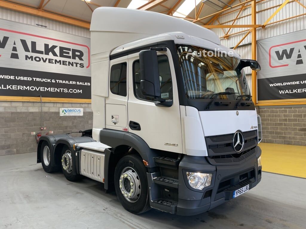 Mercedes-Benz ACTROS 2540 *EURO 6*, 6X2 TRACTOR UNIT – 2015 – YP65 LBG tegljač