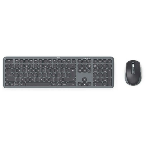 HAMA WKM-550 bezicna tastatura i mis, US, crna