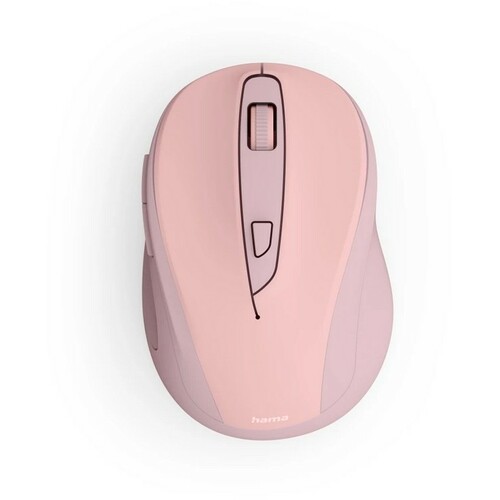 HAMA WM-400 opticki bezicni mis, 6 tastera, ergonomski pink