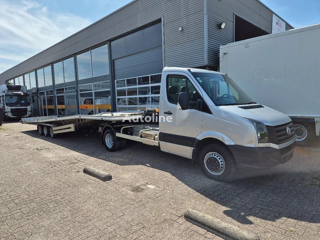 Volkswagen Crafter 2.0TDI BE Combi/ Autotransporter 10m mit Knicksystem/ Wi tegljač + poluprikolica autotransportera