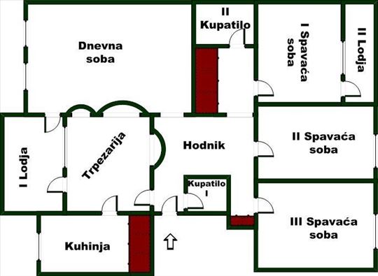Retko u ponudi! BLOK 28, 4,0,119m2+ 2L, uknjižen