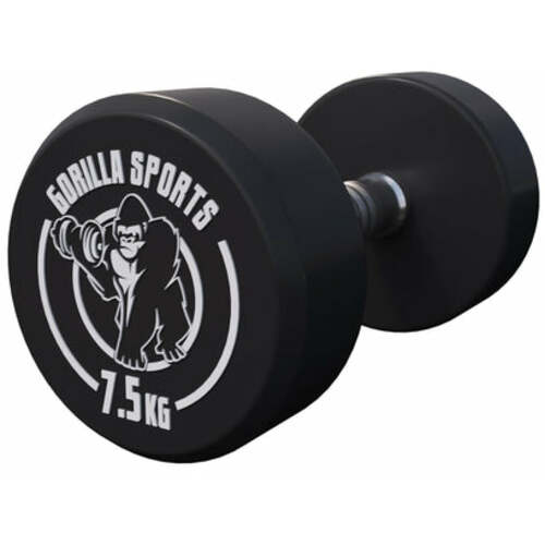 GORILLA SPORTS Okrugla gumirana bucica (7,5 kg)