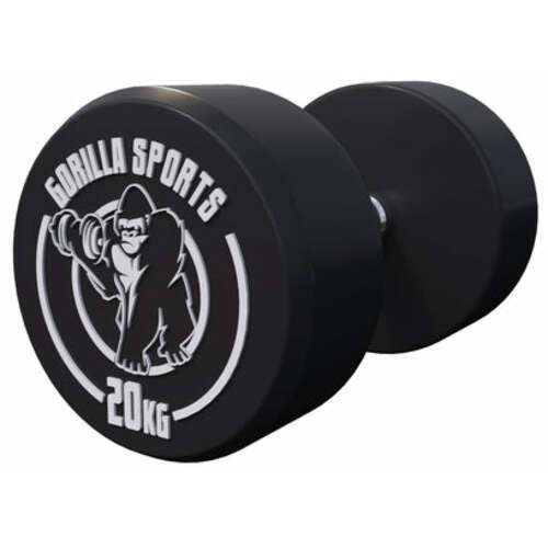 GORILLA SPORTS Okrugla gumirana bucica (20 kg)