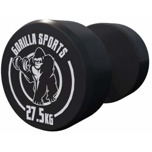 GORILLA SPORTS Okrugla gumirana bucica (27,5 kg)