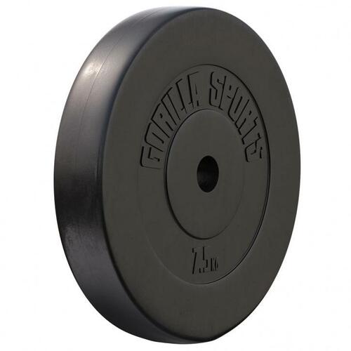 GORILLA SPORTS Teg oblozen plastikom (7,5 kg)