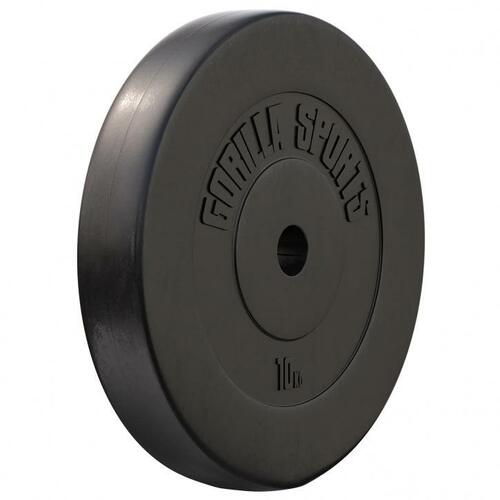 GORILLA SPORTS Teg oblozen plastikom (10 kg)