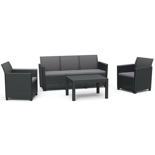 KETER Claire 3 seater grafit