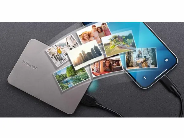 Hard disk Toshiba Canvio Flex HDTX220ESCAAH eksterni2TB2.5USB 3.2 warm silver ( HDTX220ESCAAH )