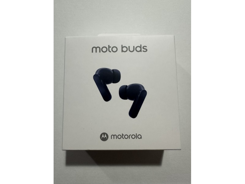 Motorola Moto Buds XT2443-1 Novo Original Crne