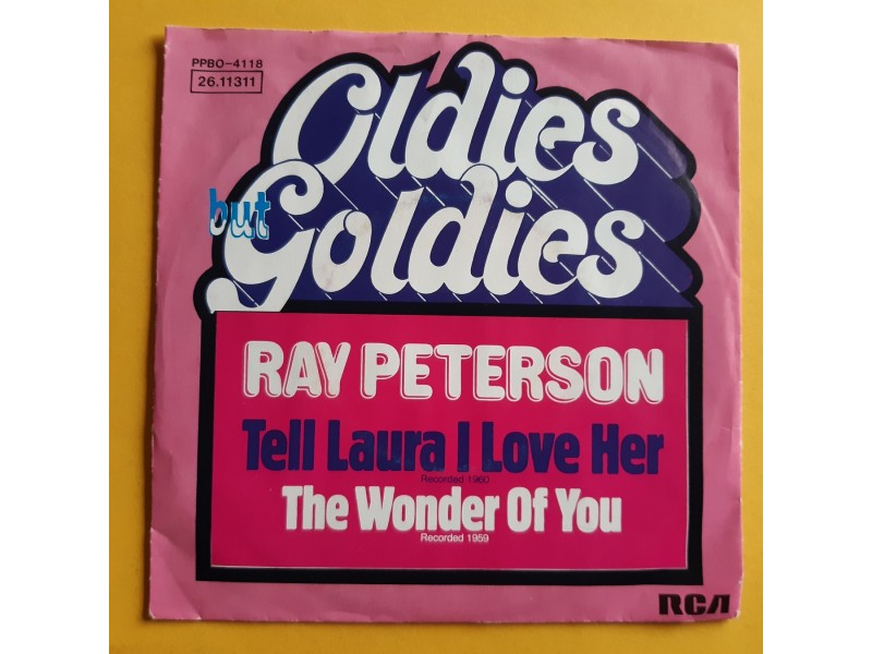 OLDIES**** RAY PETERSON - TELL LAURA I LOVE HER ****GER