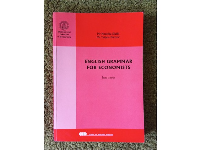 English grammar for economics