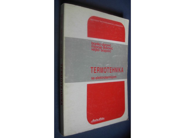 TERMOTEHNIKA SA ELEKTROTERMIJOM